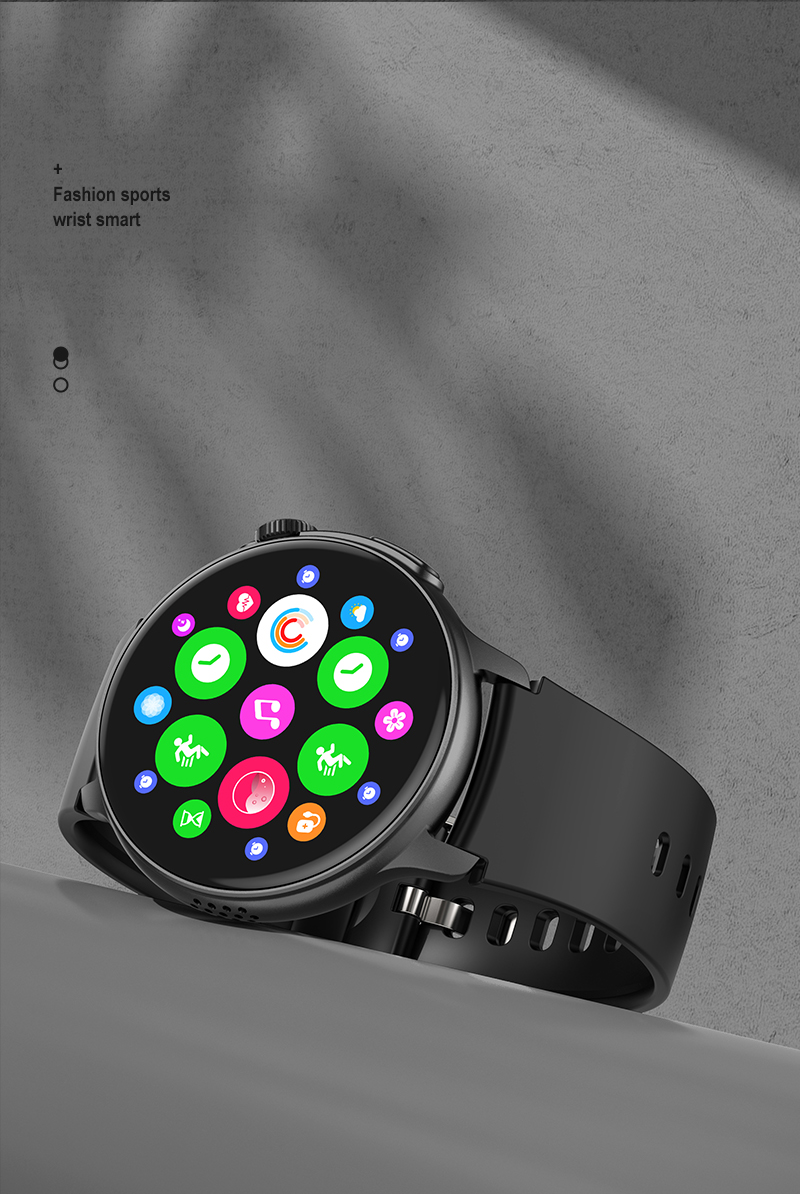 YES Vital Pro Smartwatch | 1.43'' AMOLED Display, BT Call & Music ...