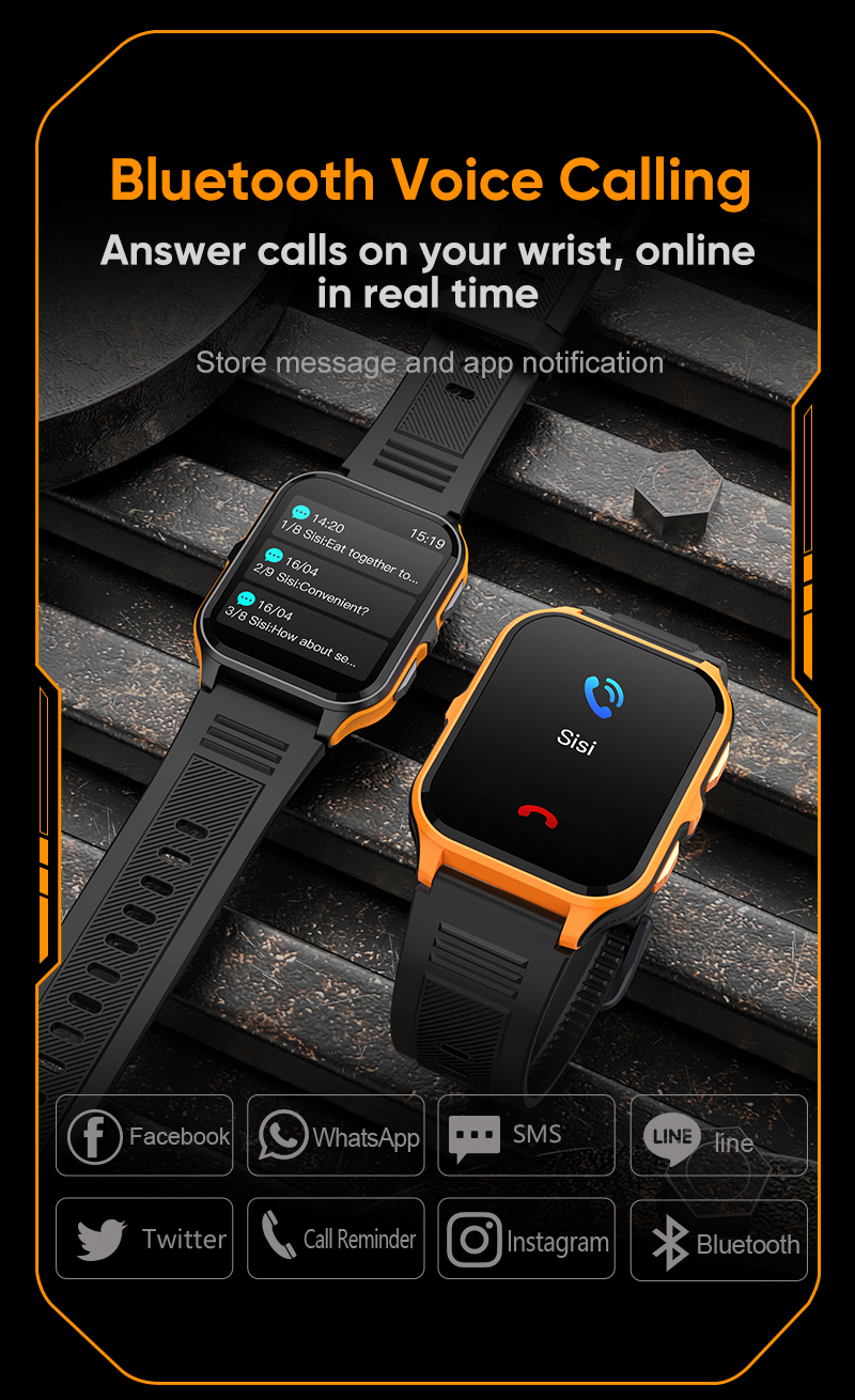 YES Bolt Pro Smartwatch | 1.83'' IPS HD Display, BT Call & Music ...