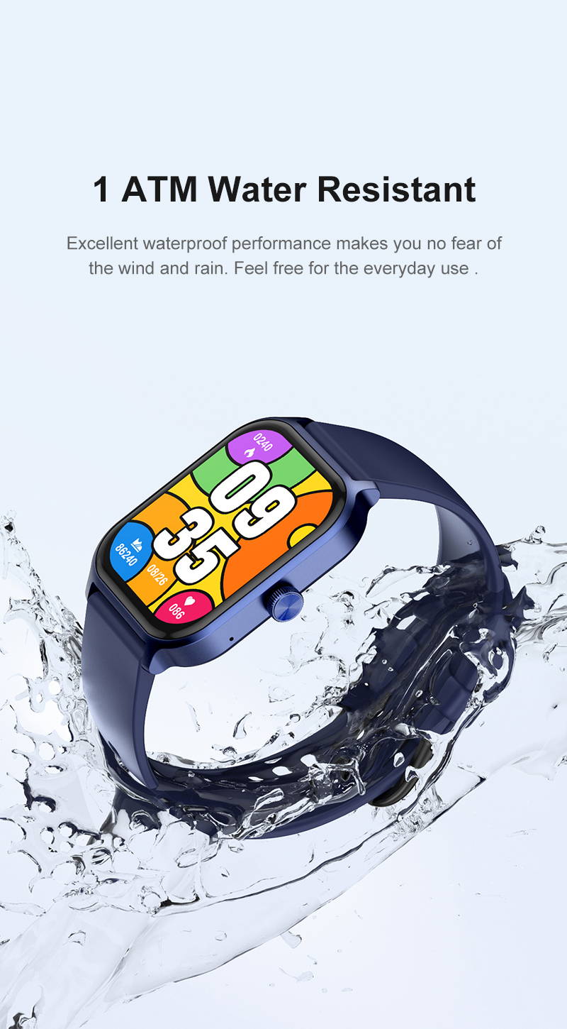 YES Neo Fit Smartwatch | 1.93'' IPS Display, BT Call & Music, Health ...